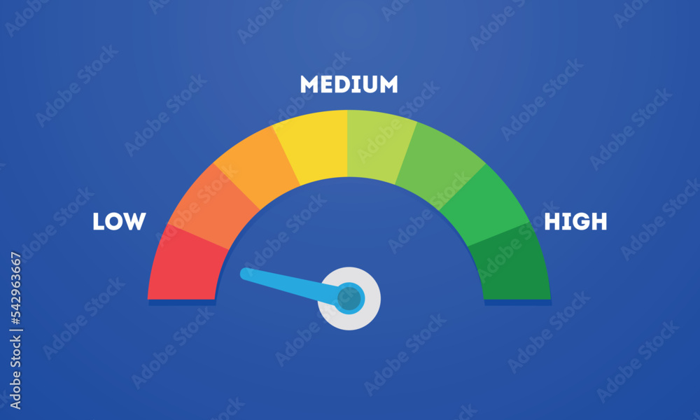 arrow point scale speed low status green speedometer icon Performance ...