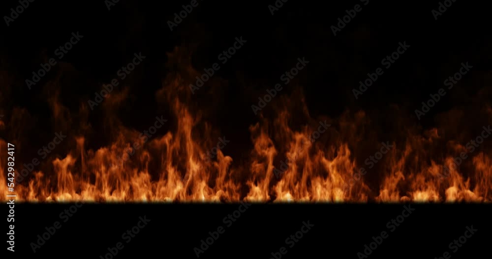 ground big fire near 150f looping,seamless Stock Video | Adobe Stock