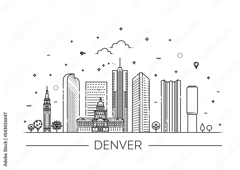 colorado outline image