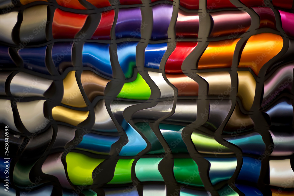 Distortion of metallic colors Stock Illustration | Adobe Stock