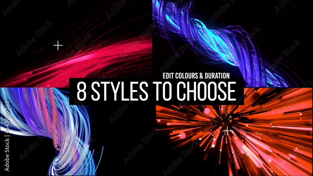 Fiber Optic Style Backgrounds Stock Template | Adobe Stock