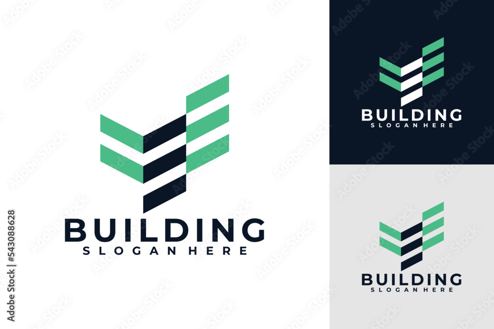 building logo vector design template Stock Vector | Adobe Stock