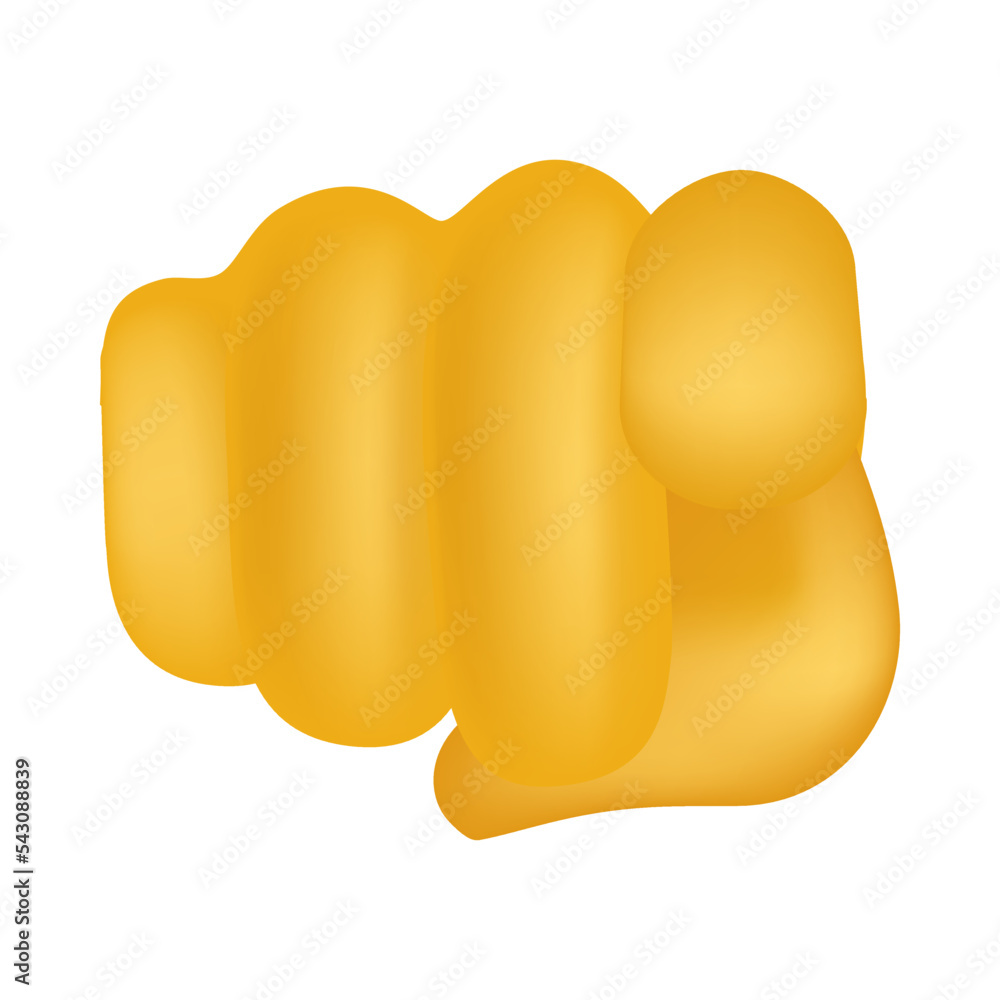 Index Pointing at the Viewer Emoji Icon Illustration Sign. Gesture ...