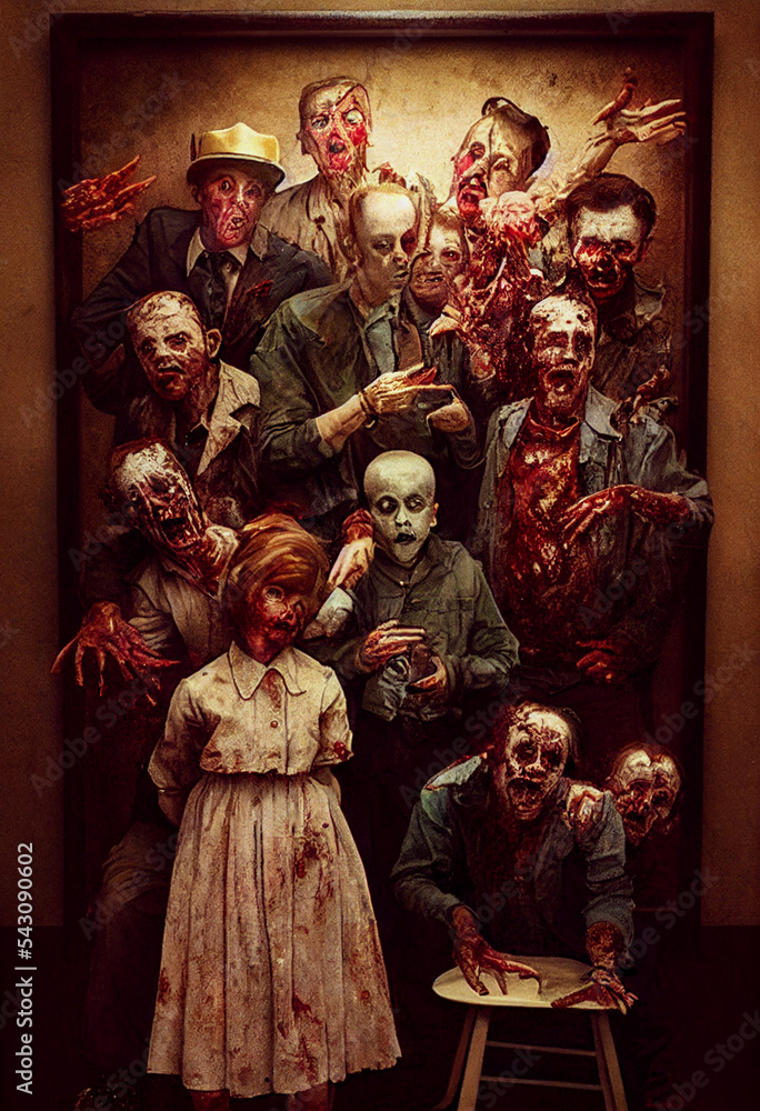 zombie Stock Illustration | Adobe Stock