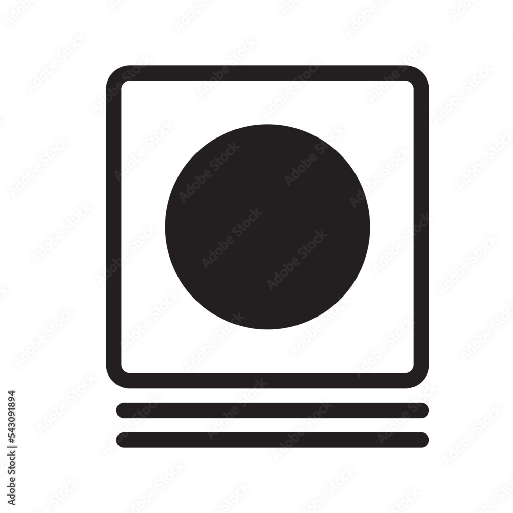 Dry Icon Stock Vector | Adobe Stock