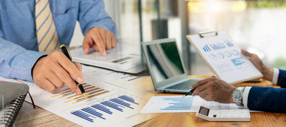 Discussion of reports displayed in charts and graphs. analyze financial ...
