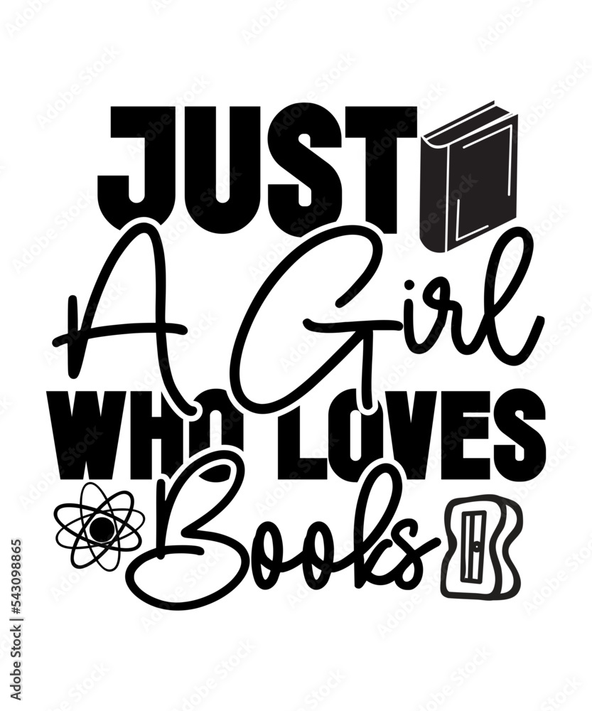 Books SVG, Reading SVG, Book Lover SVG, Librarian svg, Teacher Gift svg ...