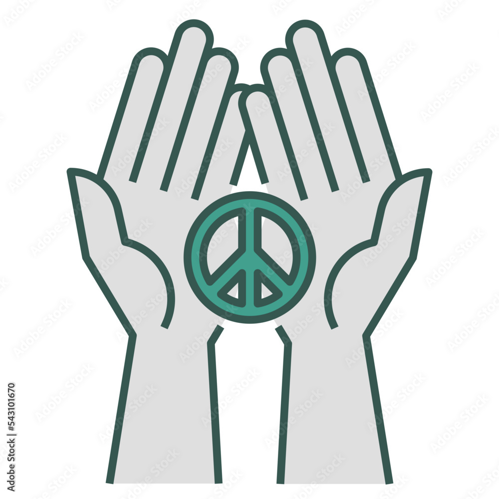 world peace day icon Stock Vector | Adobe Stock