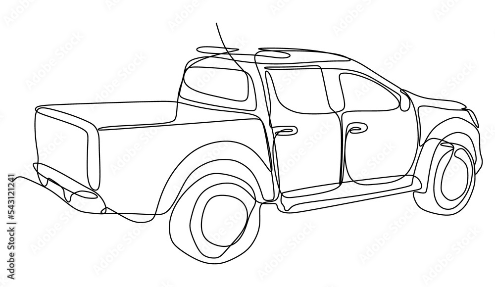 The illustrations and clipart. Continuous one-line drawing. A double ...