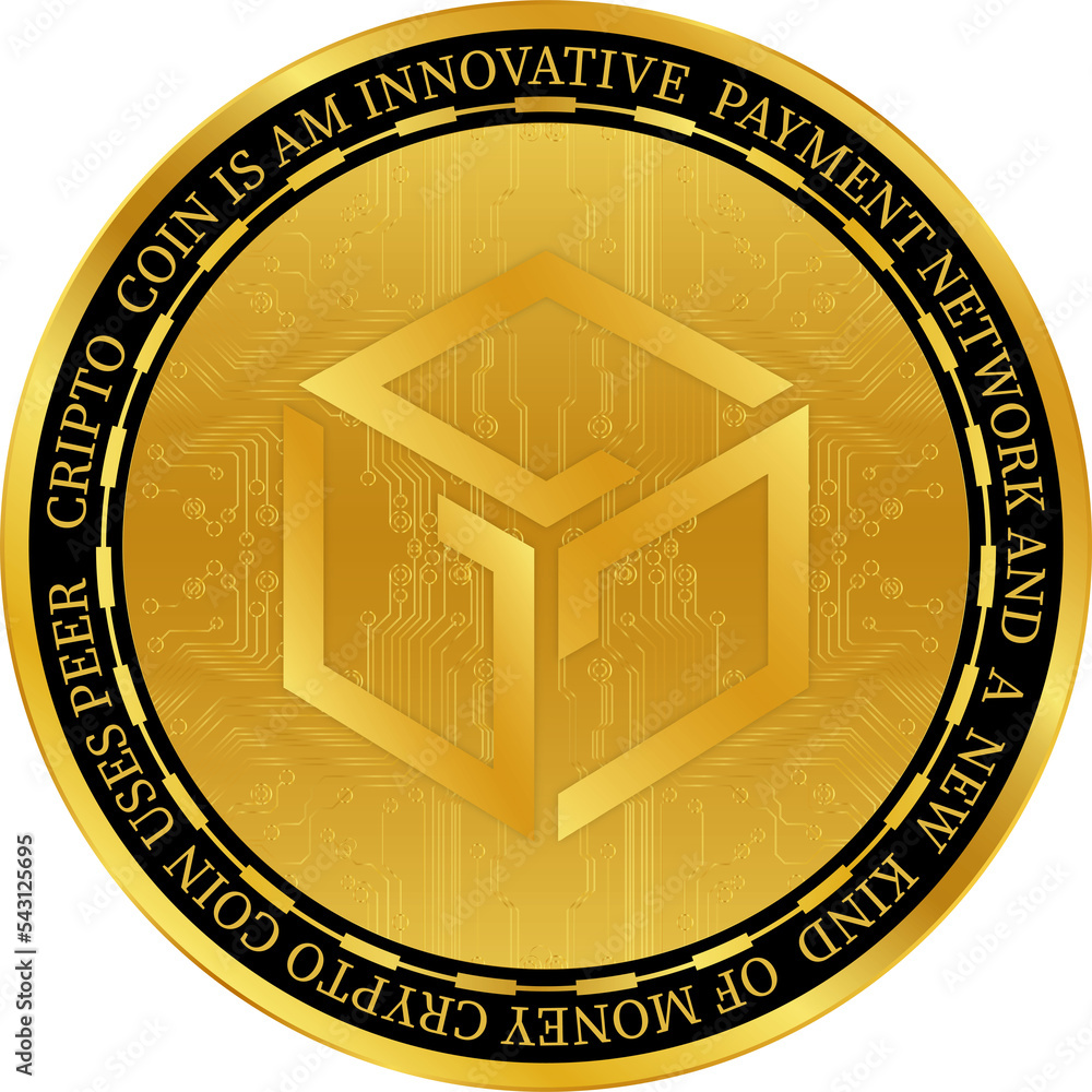 galacoin virtual currency png image. 3d illustrations. editorial image ...