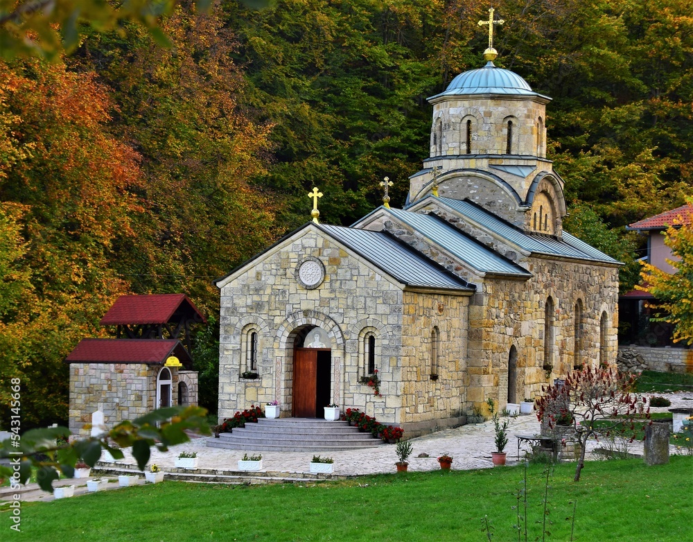 Pravoslavni Manastir Tresije,Srbija Stock Photo | Adobe Stock