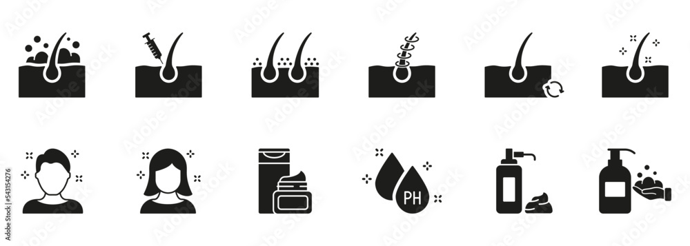 Hair Care and Loss Problem. Treatment and Problem of Hair. Hair Beauty ...