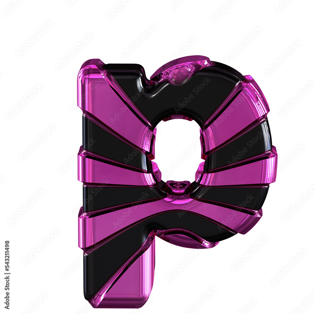 Purple letter p Stock Illustration | Adobe Stock