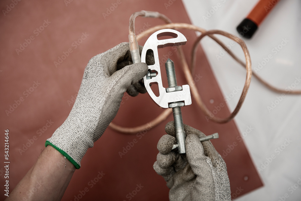 Portable grounding for switchgears. Grounding is used to protect ...