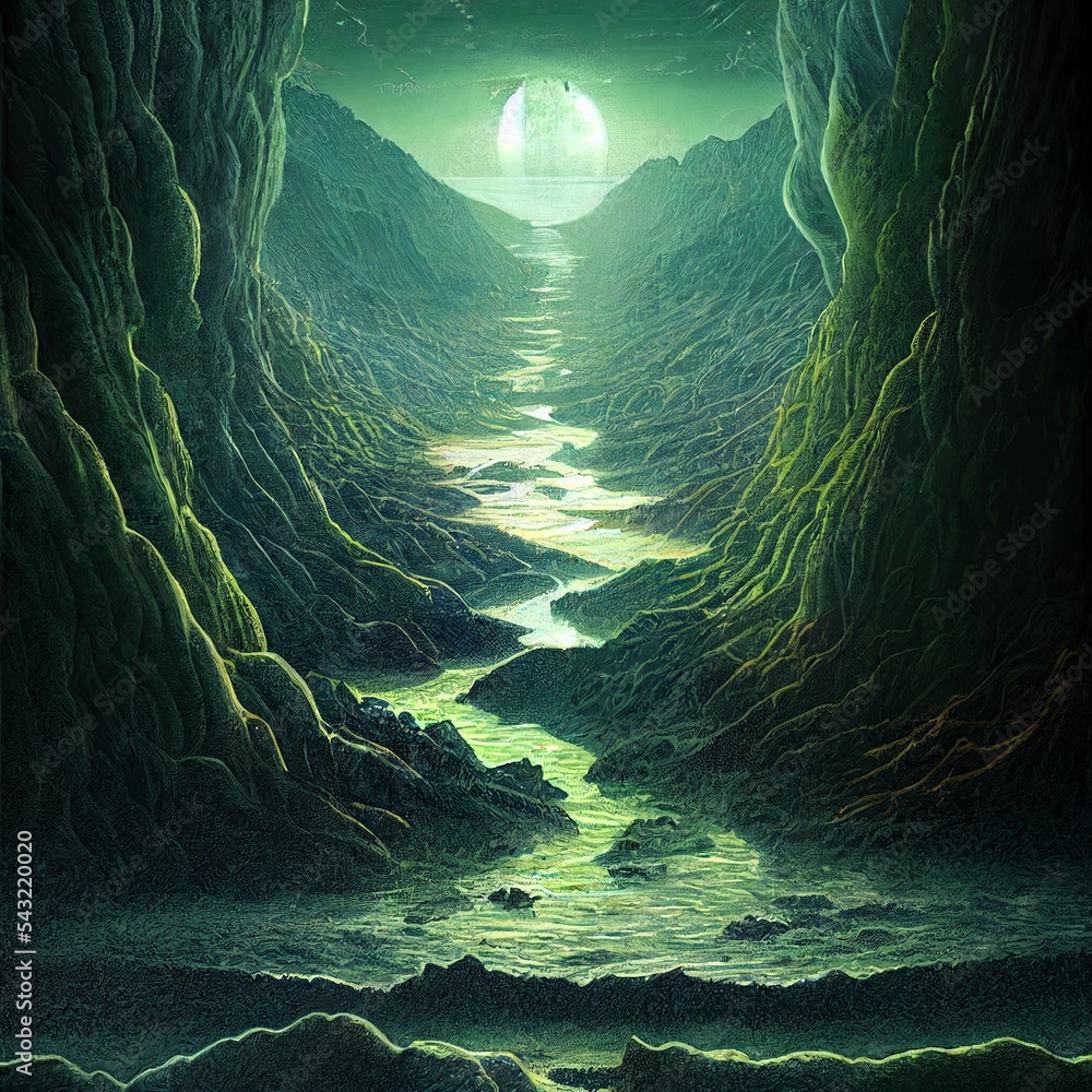 fantasy map elements with colorful illustration Stock Illustration ...