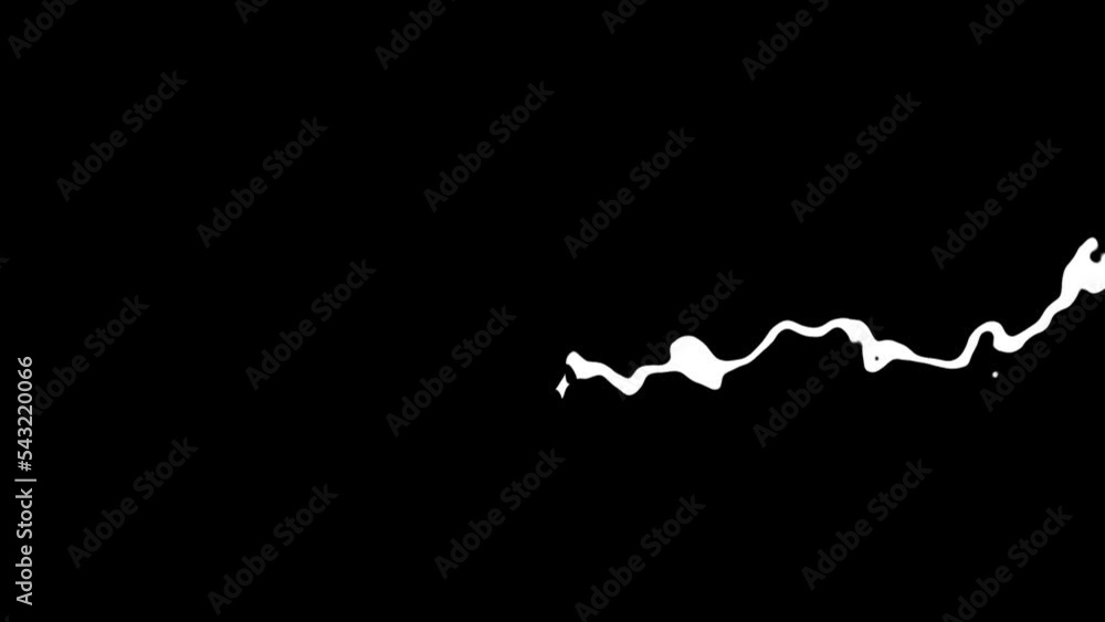 Cartoon Electric Lightning Animation, 4K Hand Drawn Cartoon Electric ...