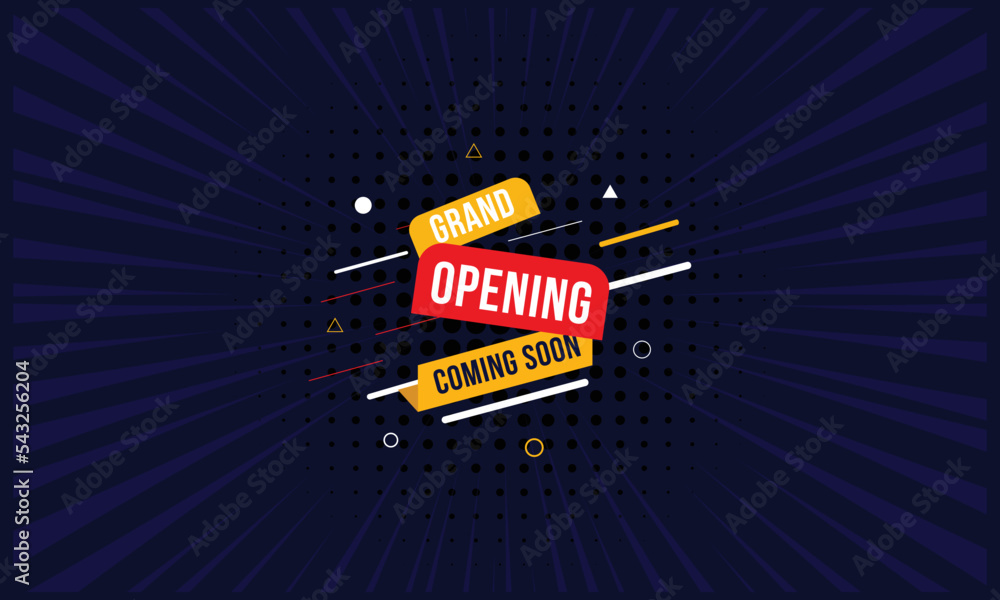 opening sale, starting soon, opening banner, opening soon, open event ...