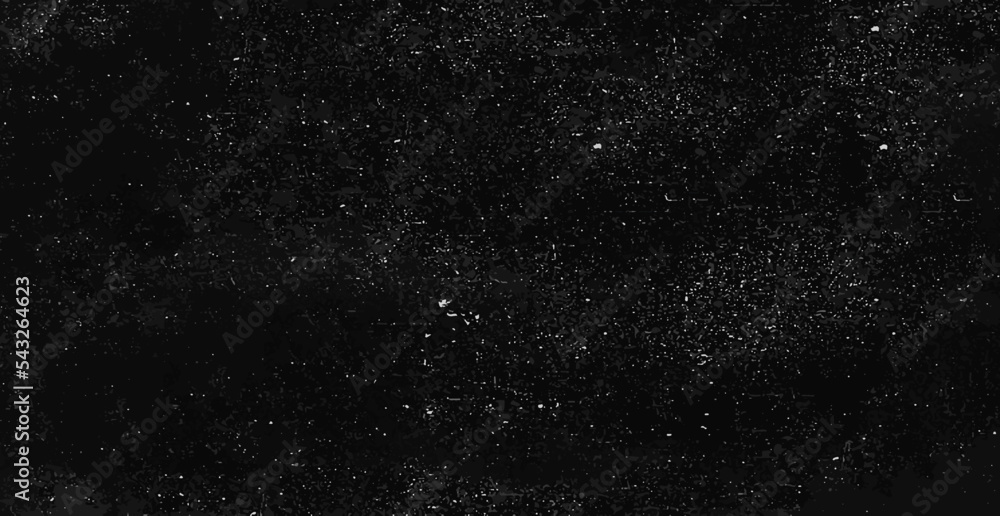 Vector black spotted texture. Realistic grunge wall pattern. Noisy ...