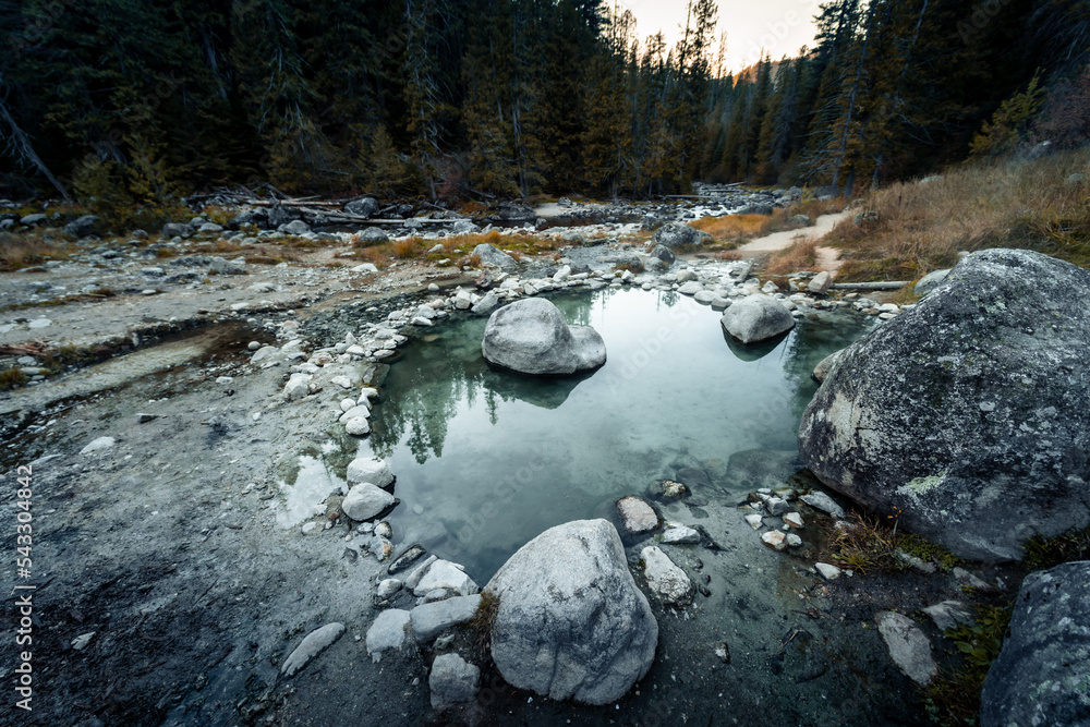 jerry johnson hot springs are warm geothermal hot springs in idaho in ...