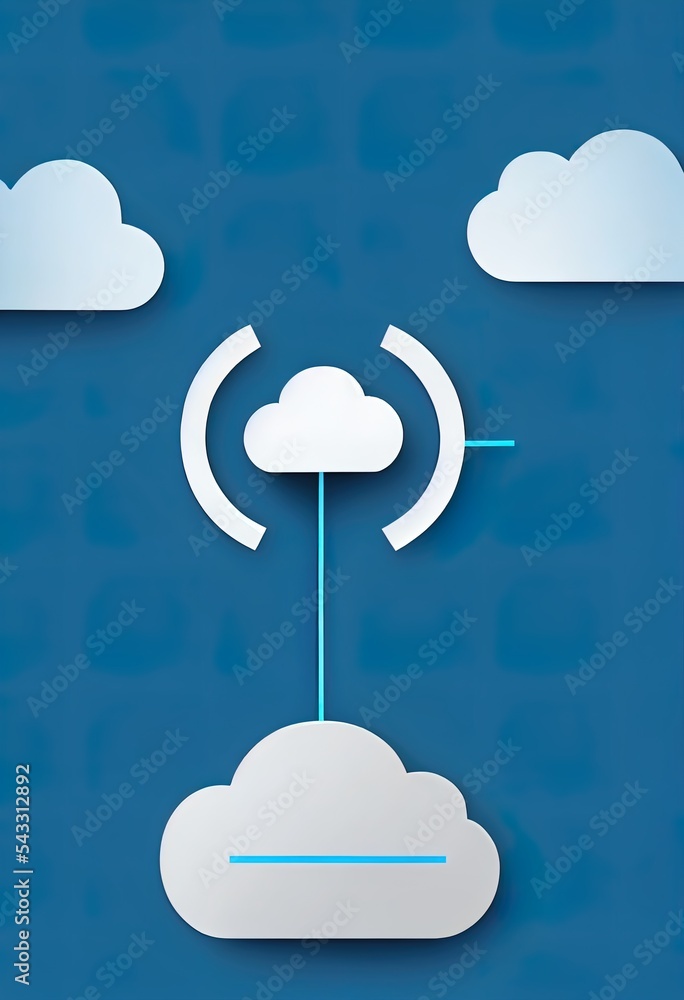 Cloud and edge computing technology concepts support a large number of ...