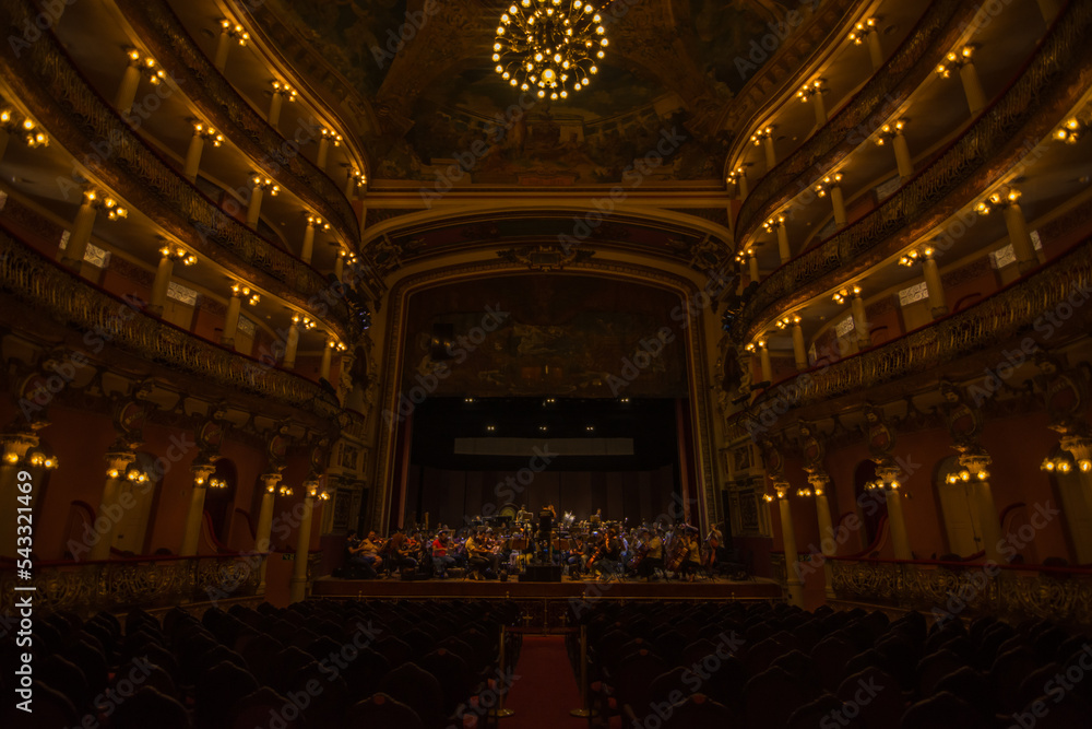 Manaus, State of Amazonas, Brazil, October 2022 - inner view of the ...
