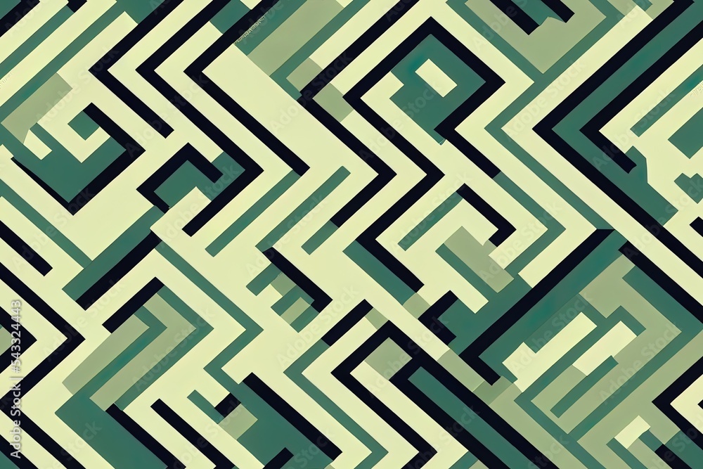 Perfect graphical seamless pattern. Geometrical texture made in 2d ...
