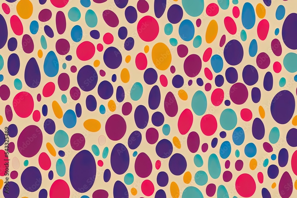Bright graffiti spray paint seamless pattern. 2d illustrated ...