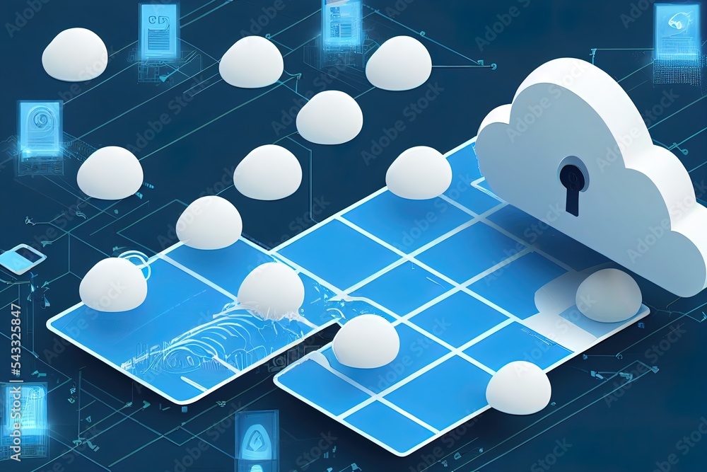 Cloud Computing Security Concept Security Service Edge and Secure Access Service Edge SSE and ...