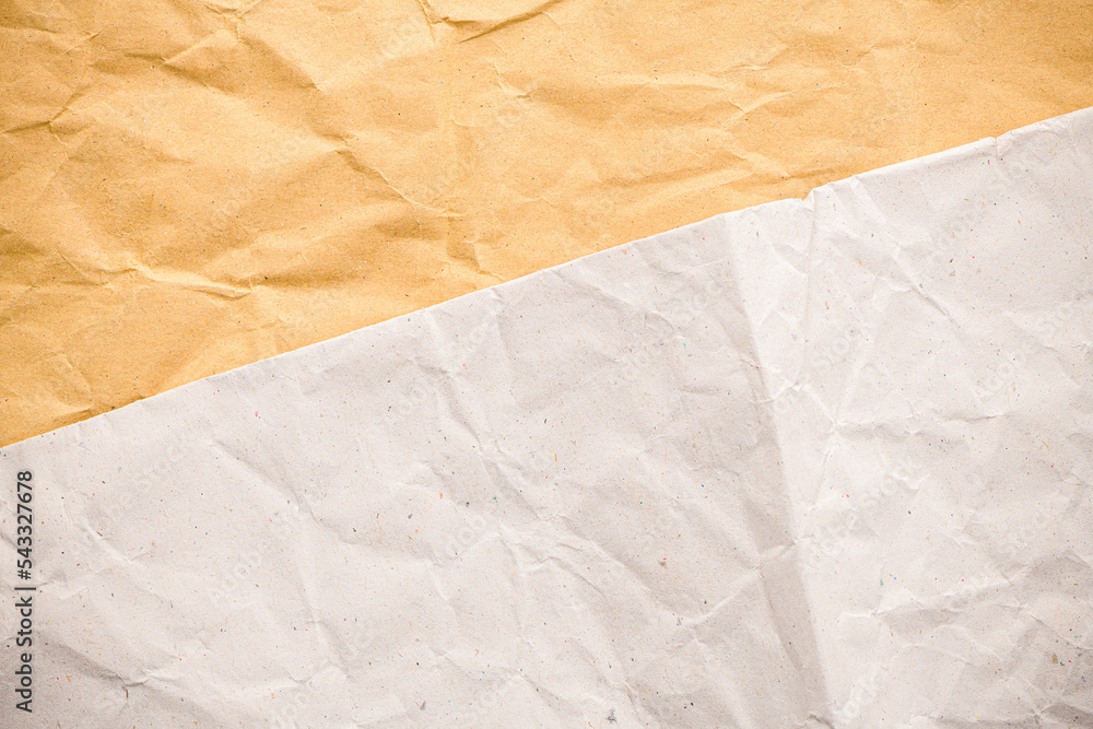 Wrinkled paper background texture Stock Photo | Adobe Stock