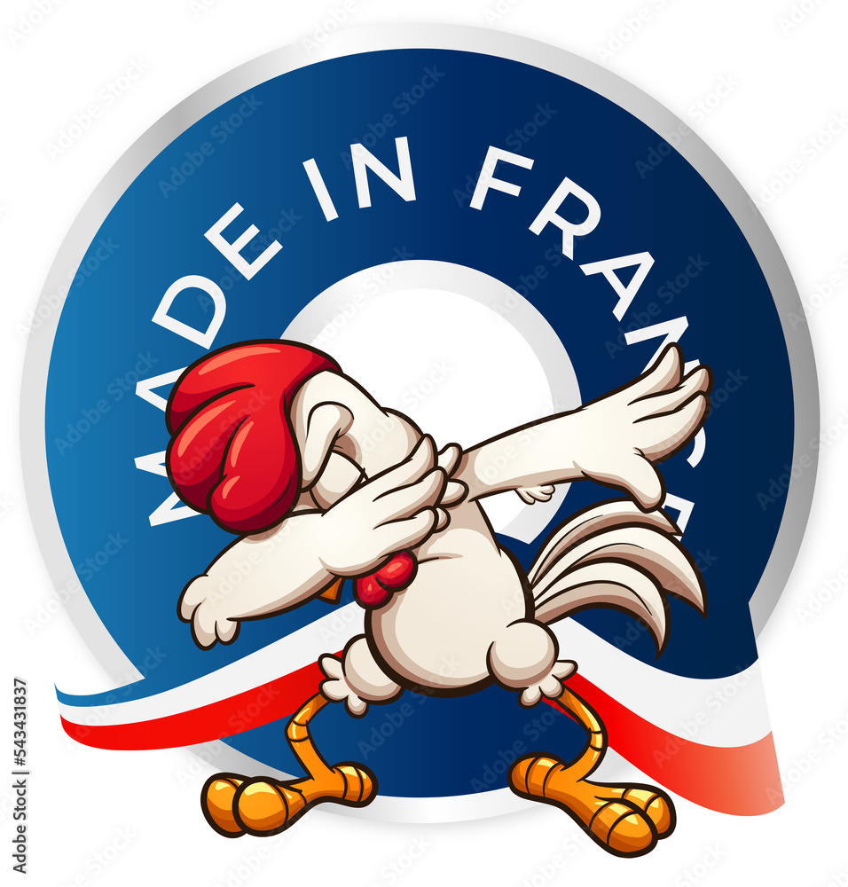 Made in France, le coq symbole de la France !!! Stock Illustration ...