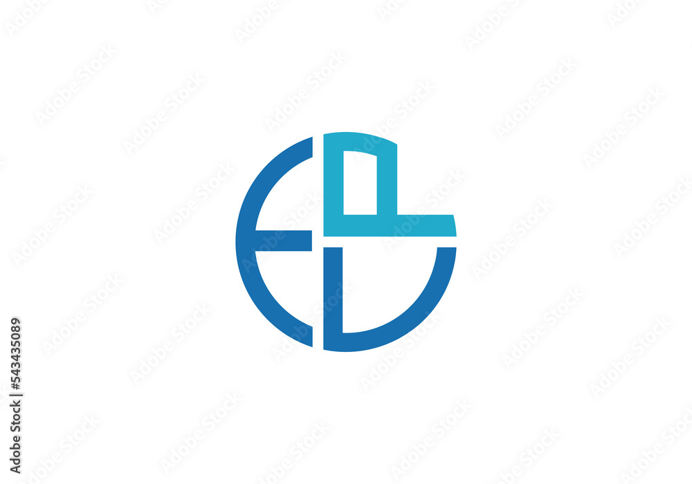 logo letter EPL vector initial company icon business logo vector ...