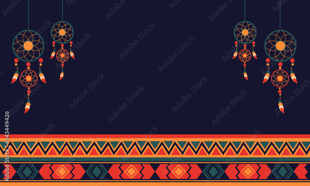 Native American heritage month event. Vector banner, poster, content ...