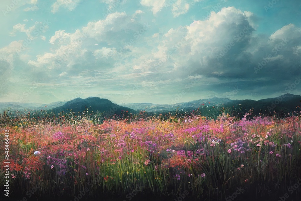 The design represents a natural view with the feel of freshness. It ...