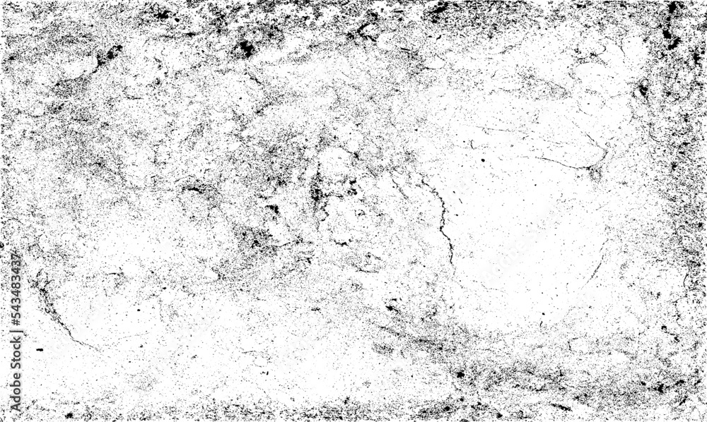 Scratched and Cracked Grunge Urban Background Texture Vector. Dust ...