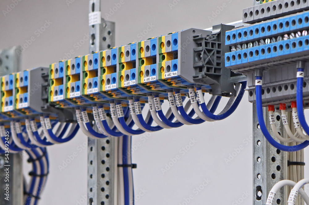 Marking of copper electrical wires connected to electrical terminals ...