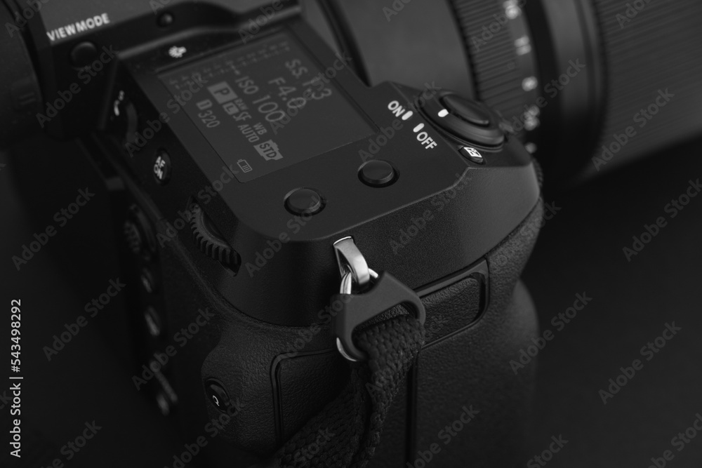 Tambov, Russian Federation - July 19, 2021 Fujifilm GFX 100S medium ...