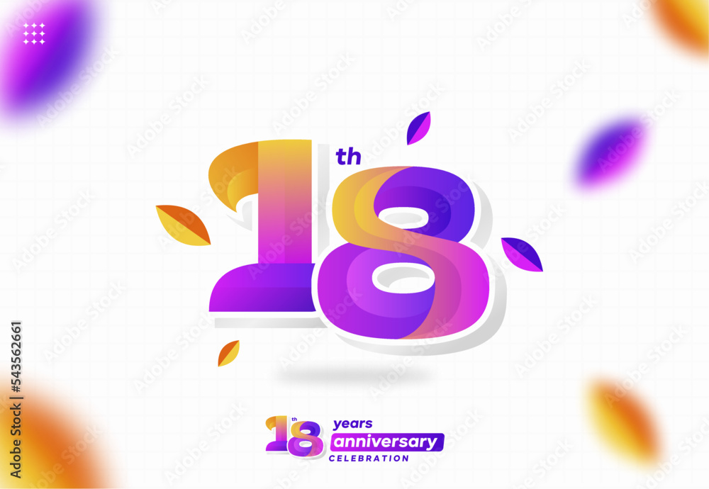 18th Birthday Logo