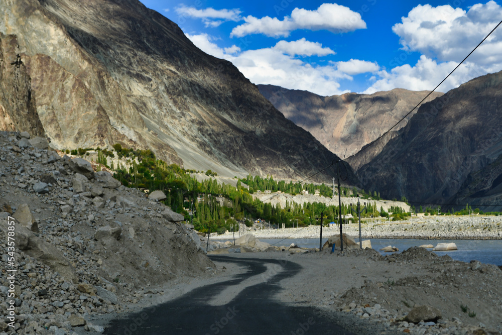 Also known as Takshi is the border village of India and located on the ...