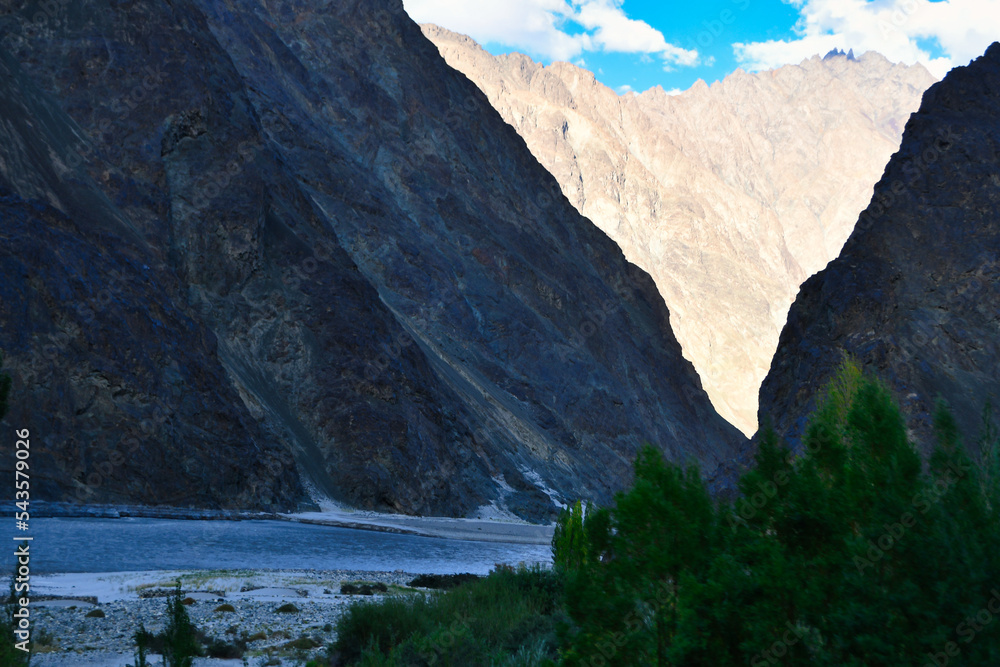 Also known as Takshi is the border village of India and located on the ...