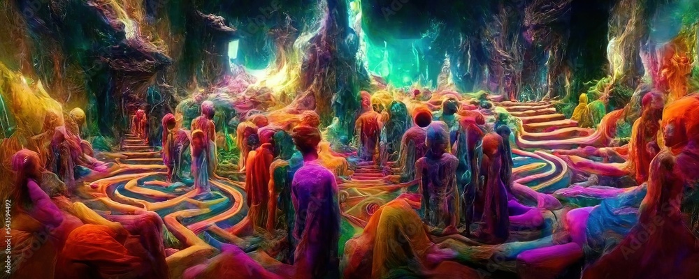 Trippy Pictures Of People