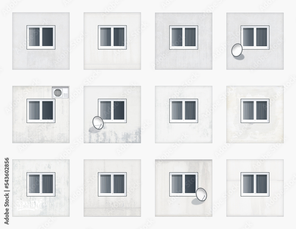 Soviet-era khrushchyovka apartment blocks built in the 1960s and 70s ...