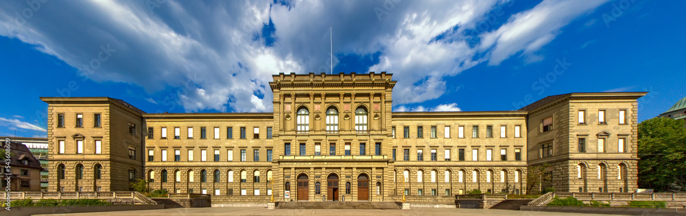 Building of the Swiss University -Swiss Federal Institute of Technology ...