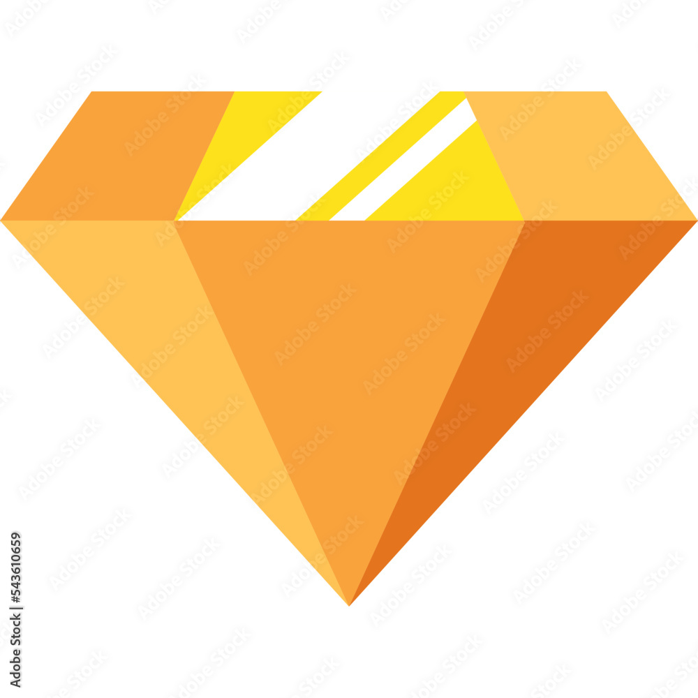 Retro Diamond Illustration (2) Stock Vector | Adobe Stock