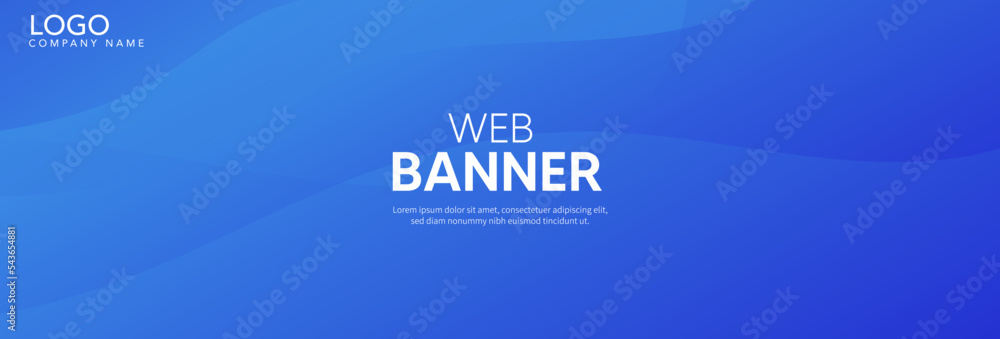 Blue background, Abstract blue wave background, Blue banner, blue ...