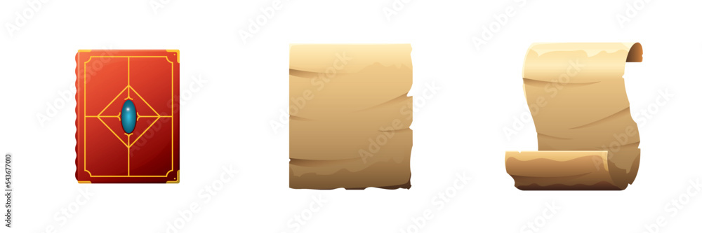 Game UI assets set. Gaming user interface icons collection. vector ...