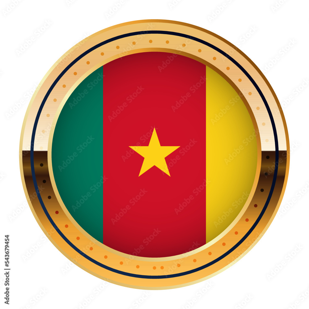 Show Your Patriotism with These Gold Emblem Flags of Countries Around ...