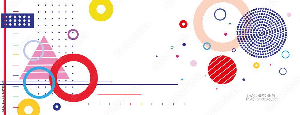 Transparent PNG background of abstract geometric shapes for design ...