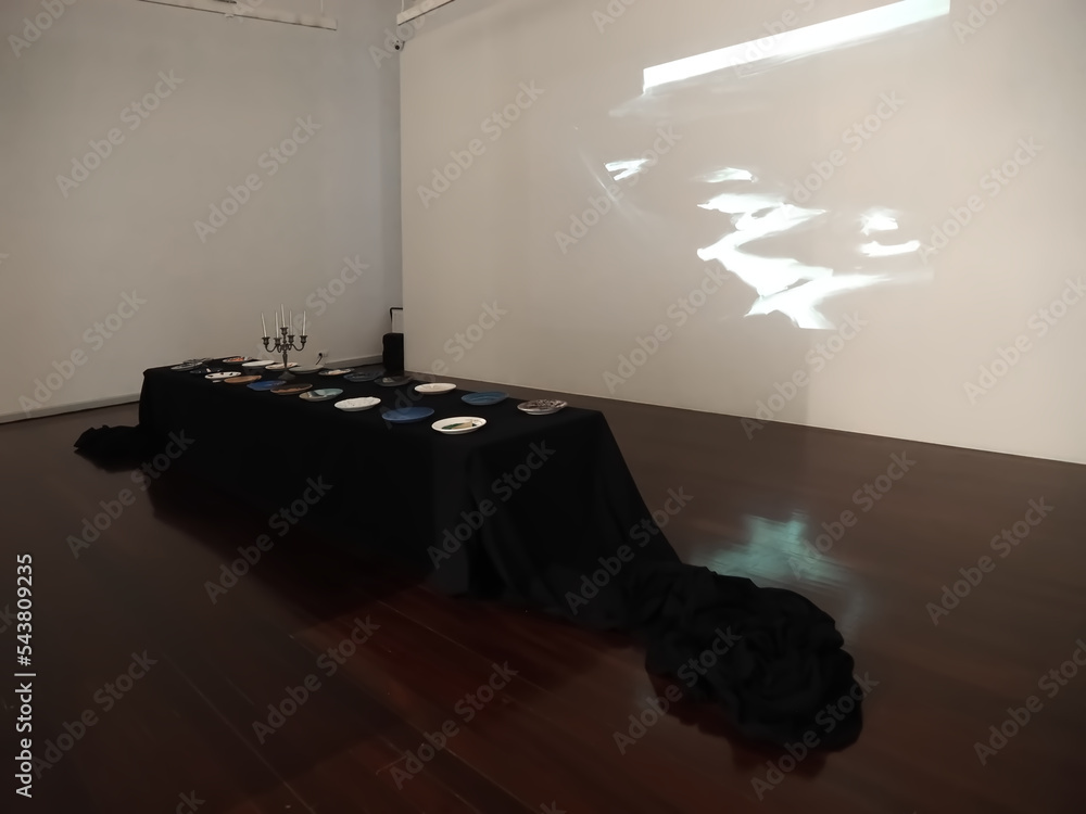 Art collection of the MU.SA museum of art in Sintra Portugal ...