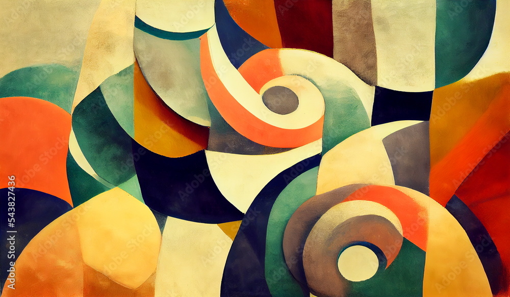 Pattern vector design colorful lines swooping swooshing blocks squares ...