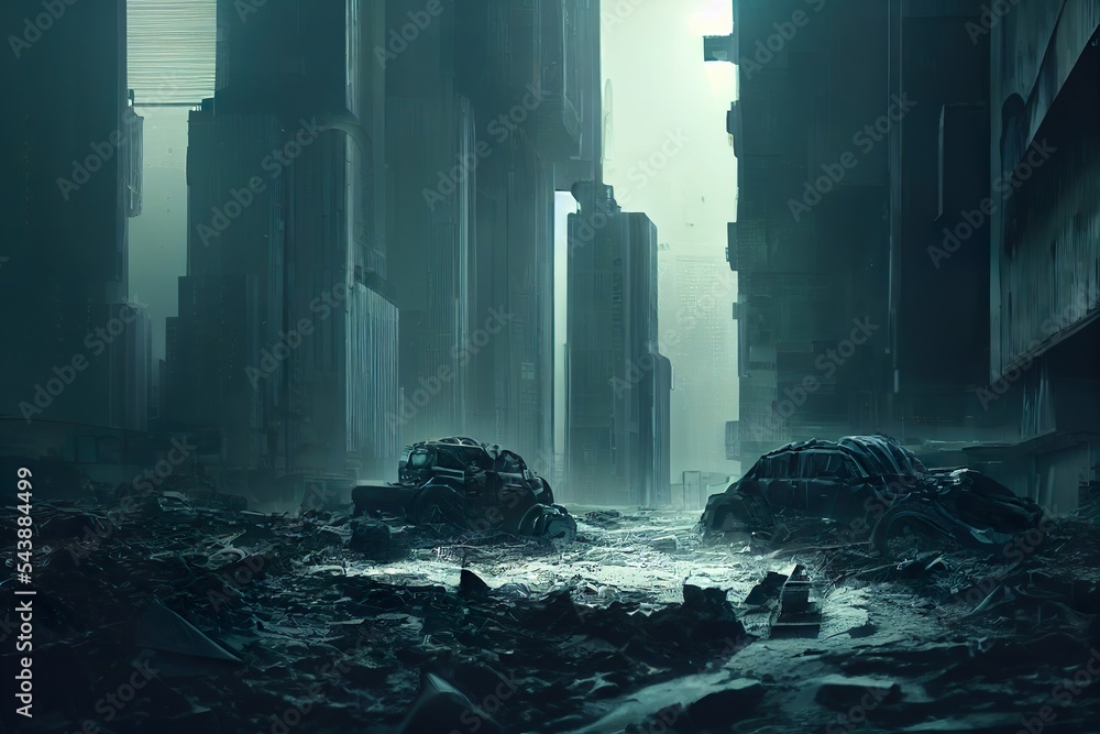 Conceptual technology illustration of artificial intelligence, Post ...
